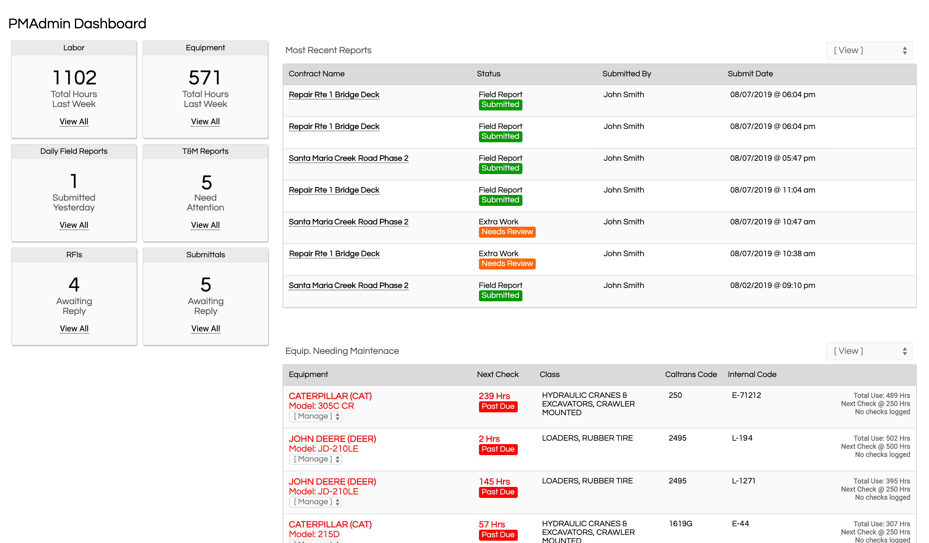 Field Reports Made Simple - PM Admin